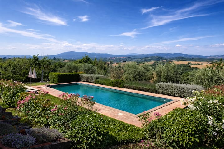 [Castiglione Del Lago]villa Con Giardino + Piscina - Chiusi