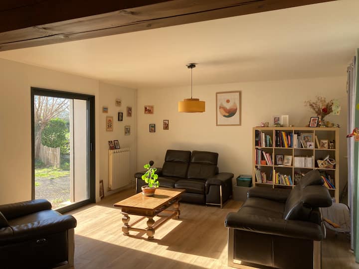 Grande Maison Avec Jardin Proche Océan - Contis-Plage