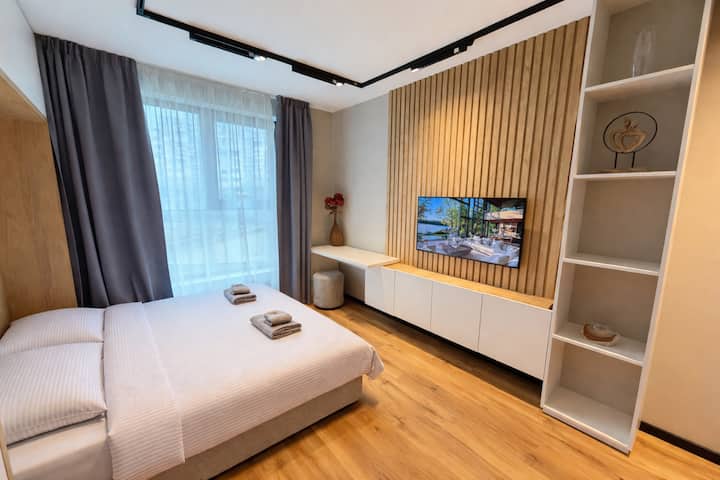 Amalfy Cozy Studio Near Metro W Working Desk| Wifi - Sofía