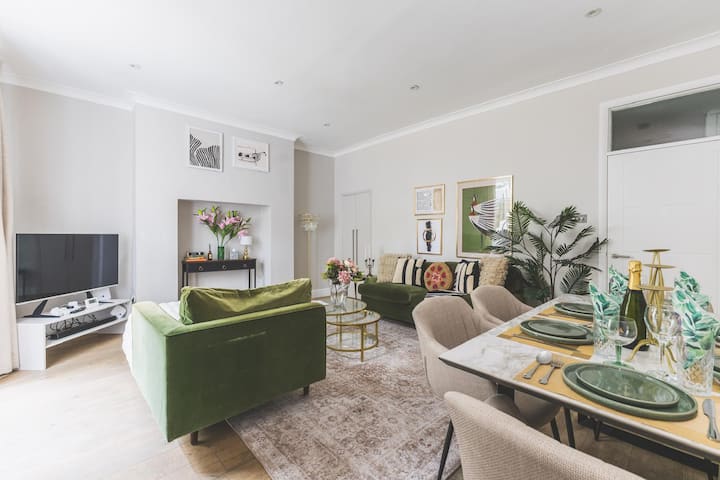 Luxury, Spacious Apt @ Hyde Park Own Entry & Patio - Marylebone