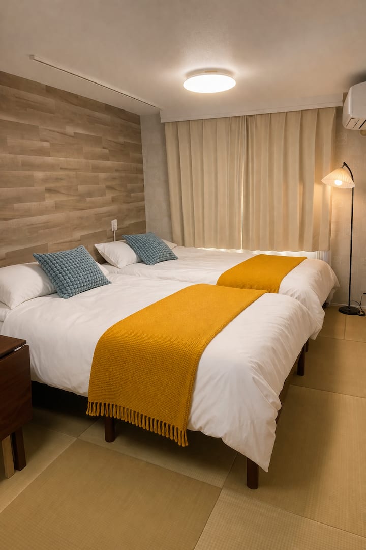 난바역6분 니폰바시역2분 도톤보리9분 쿠로몬시장30초 4층 No Elevator - Japan