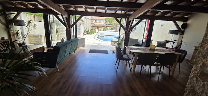 Spacieuse Maison De Ville, Jardin Et Piscine, - Bordeaux