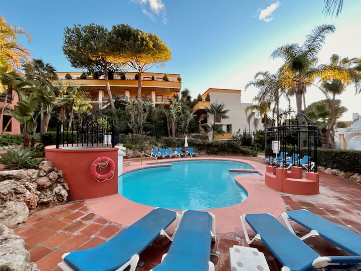 Apt. à Marbella Détente Avec Piscine, Sauna Et Gym - Marbella