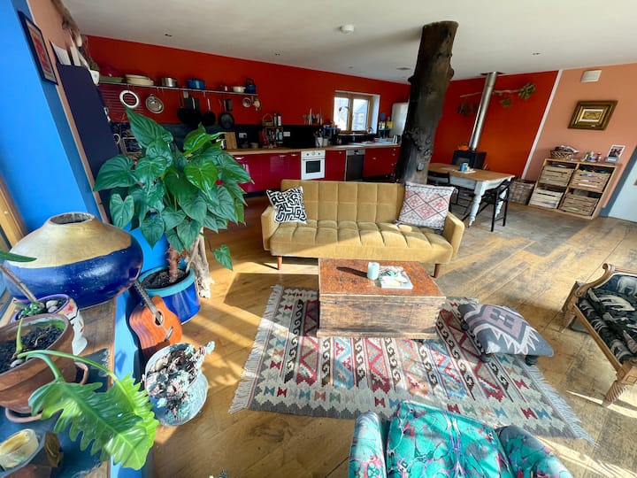 Artist’s Spacious Eco-house In The Countryside - Cupar