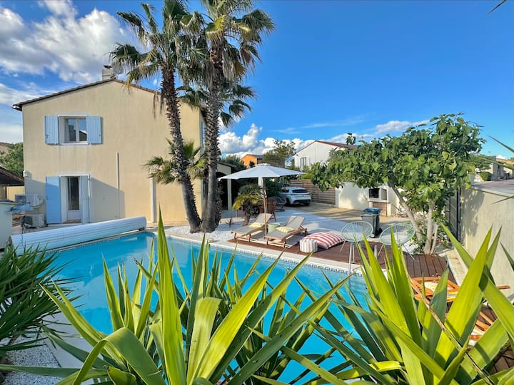 Villa Avec Piscine & Sauna – Calme Sud De France - Nîmes