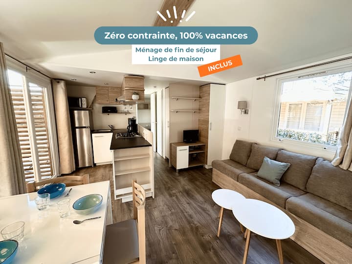 Bungalow Sous Les Pins Clim Piscines Plage Privée - Lège-Cap-Ferret