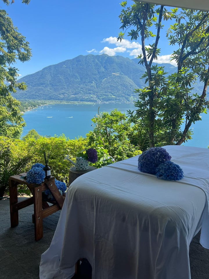 Stunning Lakeview Villa With Private Park - Locarno