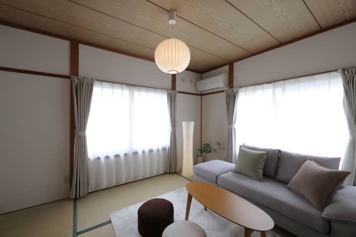 Kyoto 13 Min | Tatami House | Sleeps 8 | Parking - 비와 호