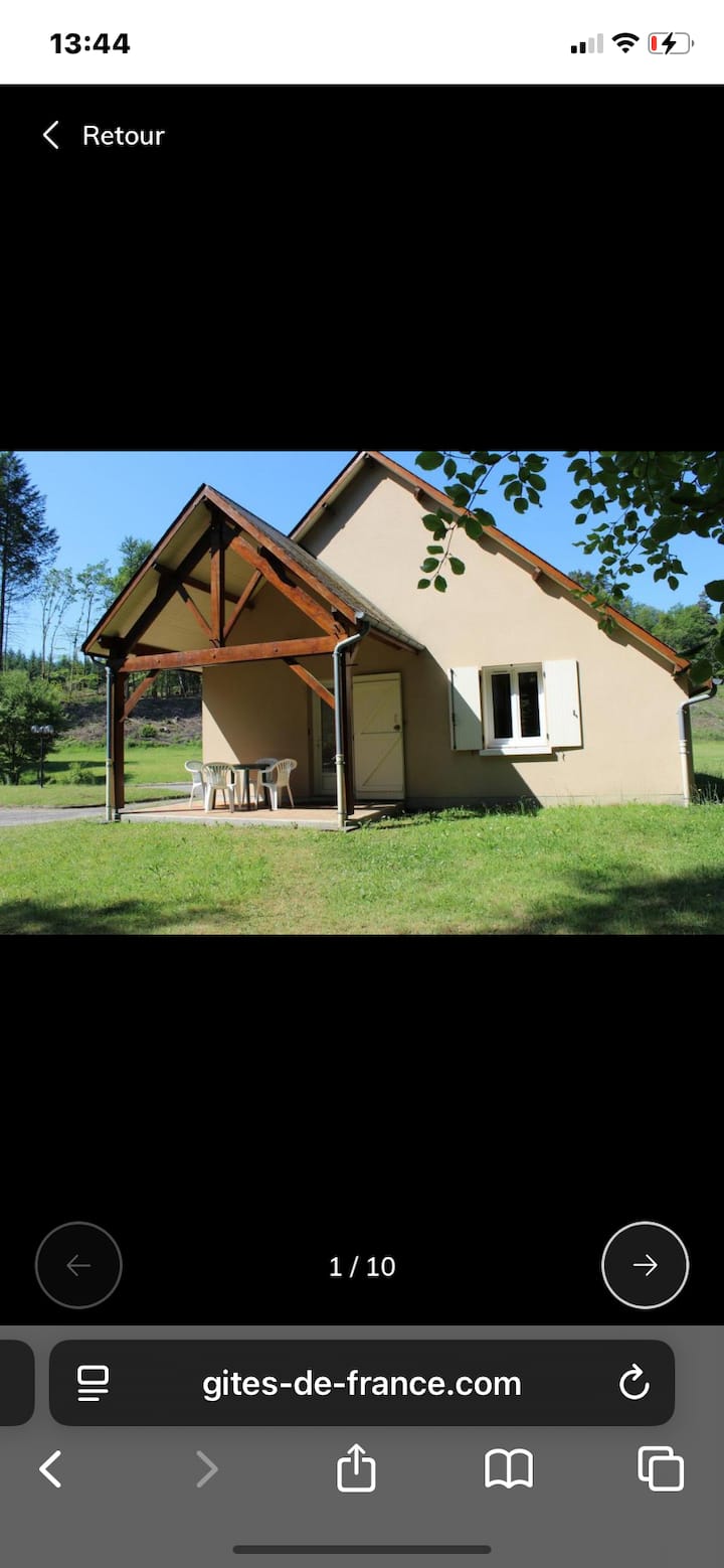 Maison Gîte Beaumont Du Lac Numéro 1 - Lac de Vassivière