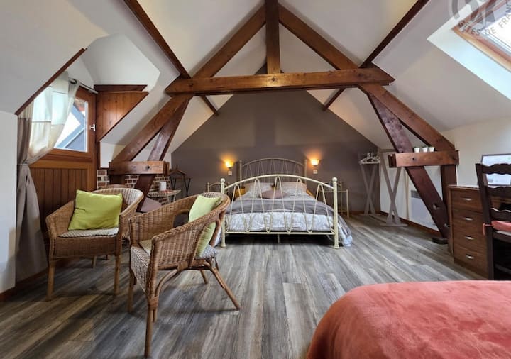 Chambre D'hôte "La Capucine" Ferme De La Forterie - Lambersart