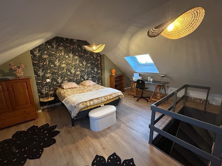 Charmante Maison Avec Jardin Et Véranda - Petite-Forêt