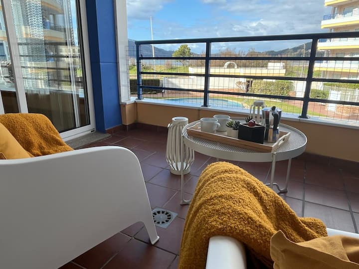 Apartamento Con Vistas Al Mar B4 Urb. Puerto Azul - Cedeira