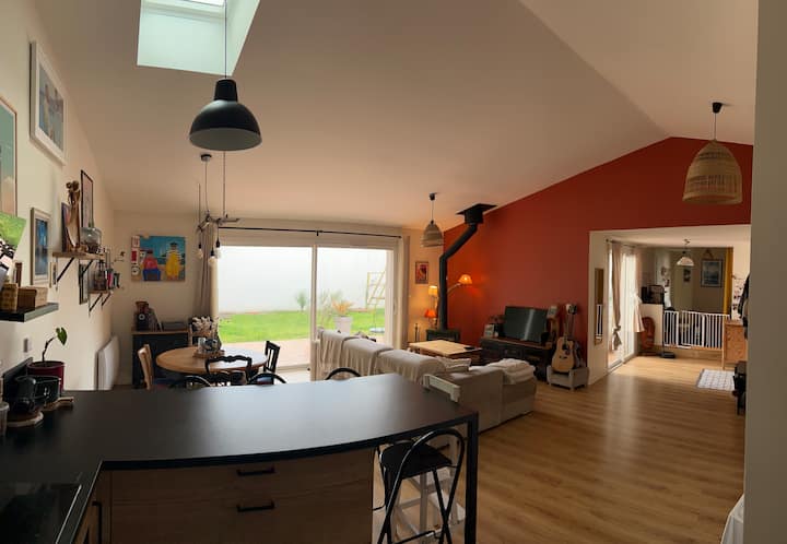 Belle Maison Landaise Proche De La Plage - Tarnos