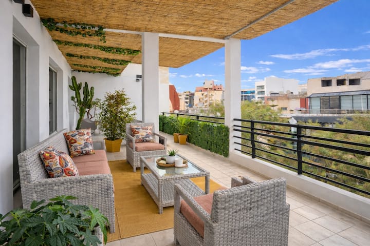 Homecity-appart 196m2 Terrasse Gauthier Casablanca - Casablanca