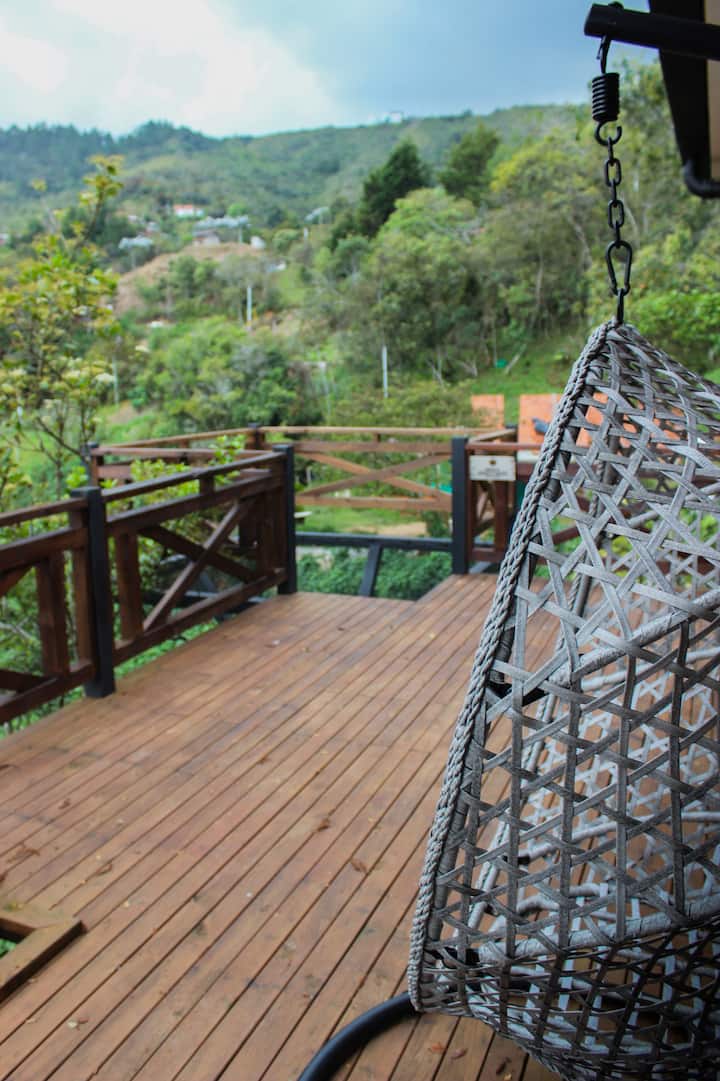 Cabaña La Bendición Jacuzzi Privado | 20 Personas - Rionegro