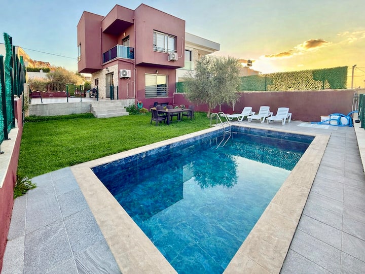 Villa Bluebay, Full Eşyalı, ÖZel Havuzlu,4+1 Villa - Davutlar