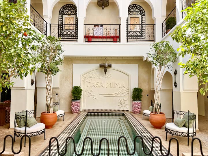 Casa Mima •Pool•private•breakfast•city Center - Maroc
