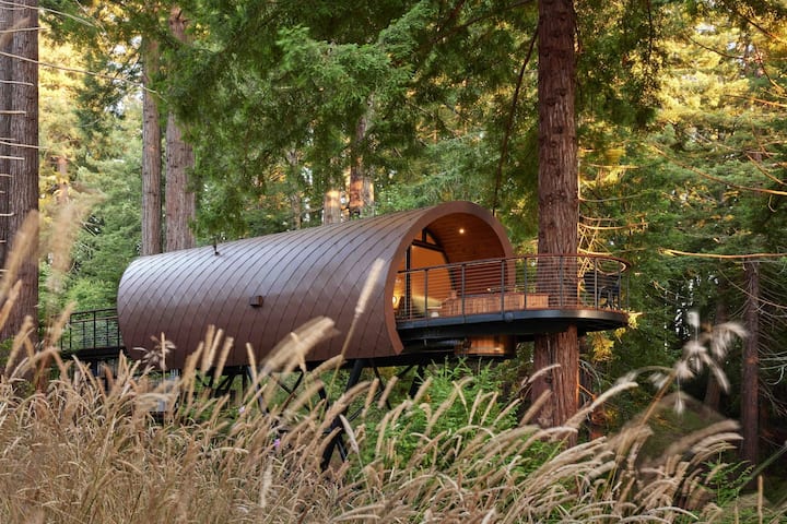 The Spectacular Spyglass Treehouse - Bodega Bay, CA