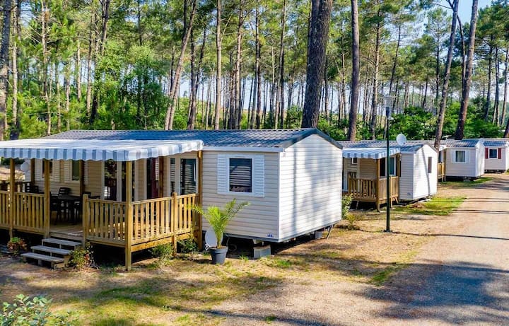 Mobil Home Les Dunes De Contis (40) - Contis-Plage