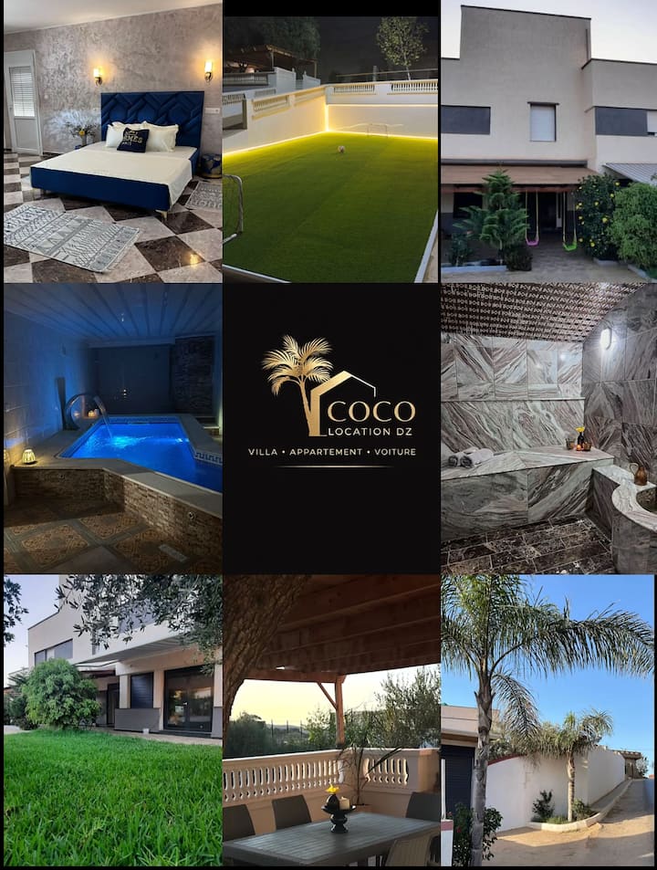 Villa Coco | Piscine • Hammam • Nature & Détente - Algeria
