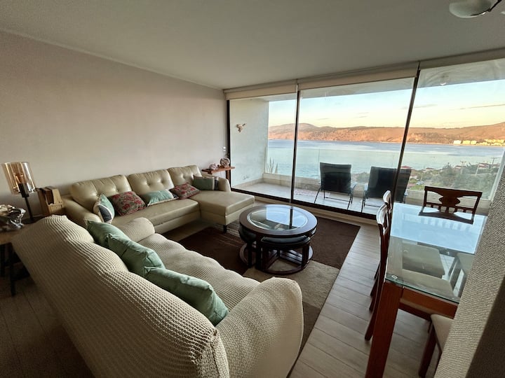 Increíble Apartamento Frente Al Mar - Papudo