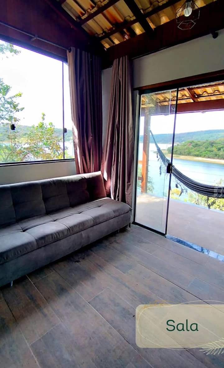 Chalé C/ Jacuzzi E Vista Incrível Do Lago. - Esmeraldas