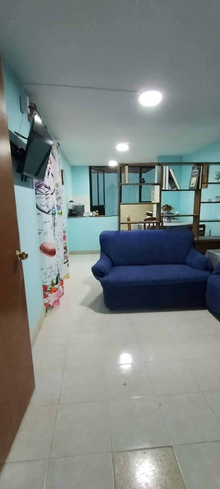Casa Azul Ideal Para Estancia Largas - Tulancingo