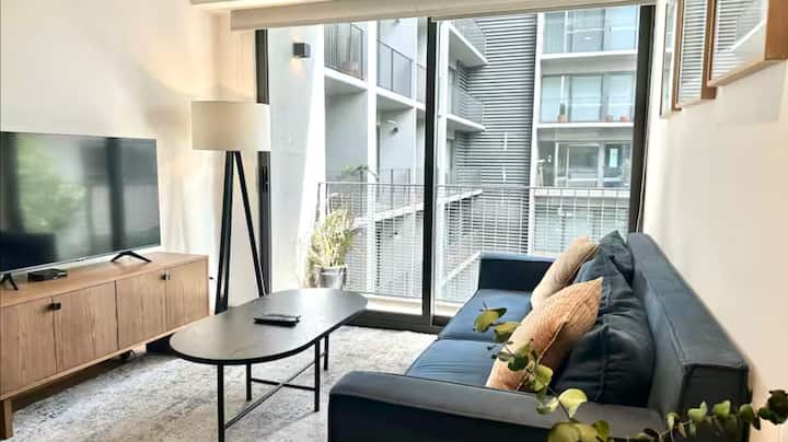 Comfort Condesa: Balcony, Terrace, Gym & Security - Mexico