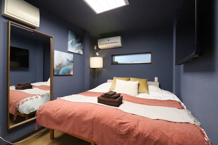 「高井戸駅近徒歩8分|電車1本で渋谷18分/吉祥寺9分|お得!広々ベッド1rで快適ステイ東京旅|2」 - 미타카시