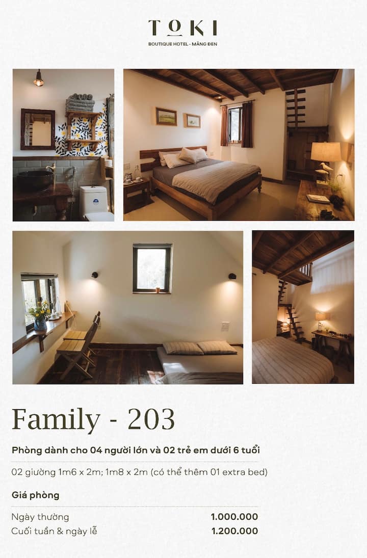 Măng ĐEn Family Stay @Toki - Quảng Ngãi