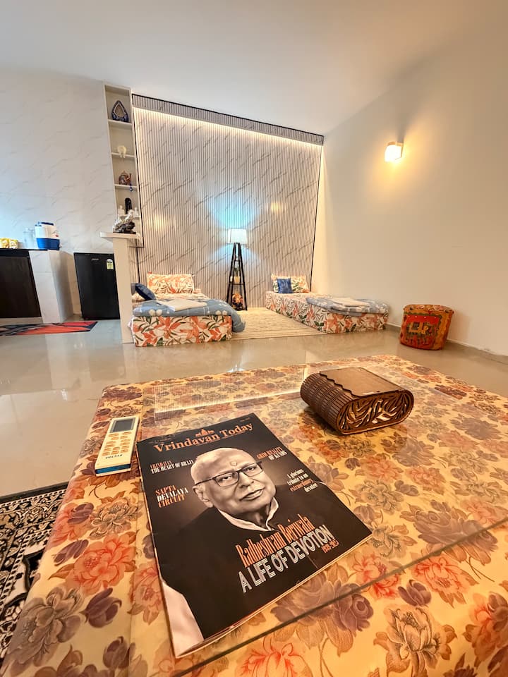 Shri Ji Sharnam -Serene
1bhk With 2 Balcony - Vrindavan