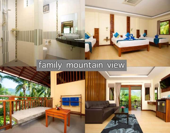 Family Mountain View, Koh Tao Wind 1/2 - Ko Tao