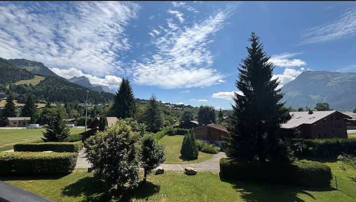 Les Carroz. Appartement 6 Personnes.
 3 Chambres. - Morillon