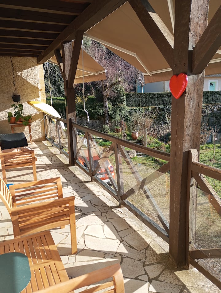 Du Balcon Au Jardin - Sarlat-la-Canéda