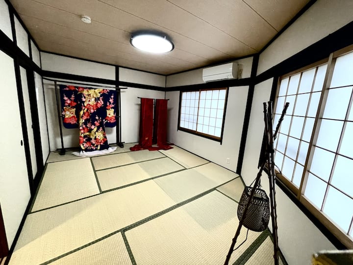 大阪港駅徒歩２分、海遊館徒歩３分、日本の伝統を愛でる着物店の宿泊施設 - Osaka