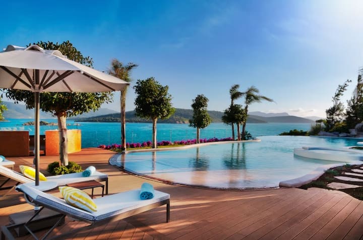 Премиальная резиденция с панорамным видом на море - Kıyıkışlacık