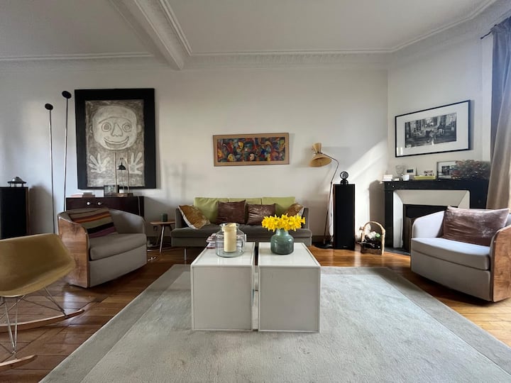 Dcr- Triplex Avec Jardin Privatif– Charme Et Calme - Boulogne-Billancourt