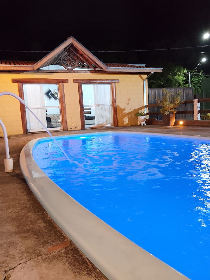 Rancho Rústico Com Piscina - São José dos Campos