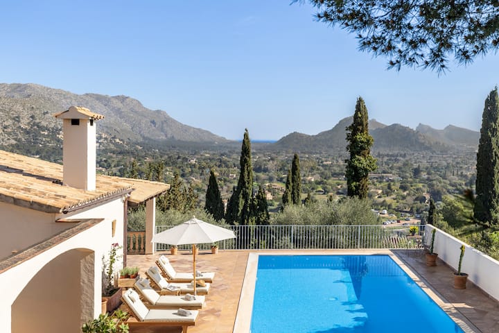 Spectacular Elevated Villa In Pollença, El Dora - Pollensa