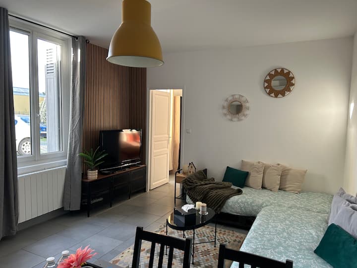 Maison Cosy + Parking Privé | 5mn De Tours - Tours