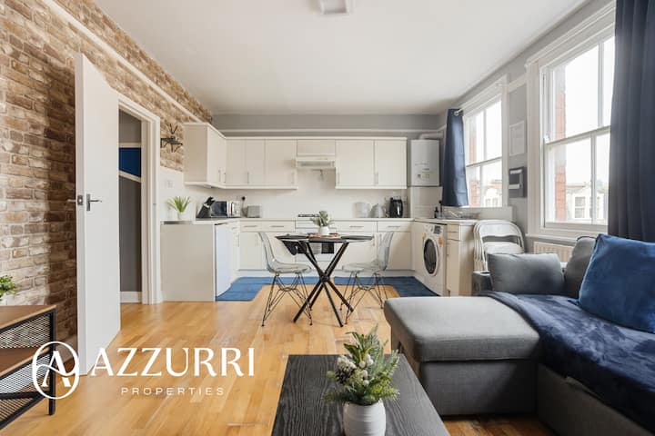 5%off Sleek & Spacious 2br|near Stores|near Stn - Londres