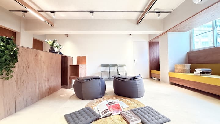 新房優惠* 5–14人團體 |近六合夜市 & 近美麗島Mrt| Entire Home 電梯整層4房 - 大樹區