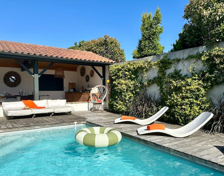 Nouveau-biarritz Plage A Pieds 3 Suites & Piscine - Biarritz