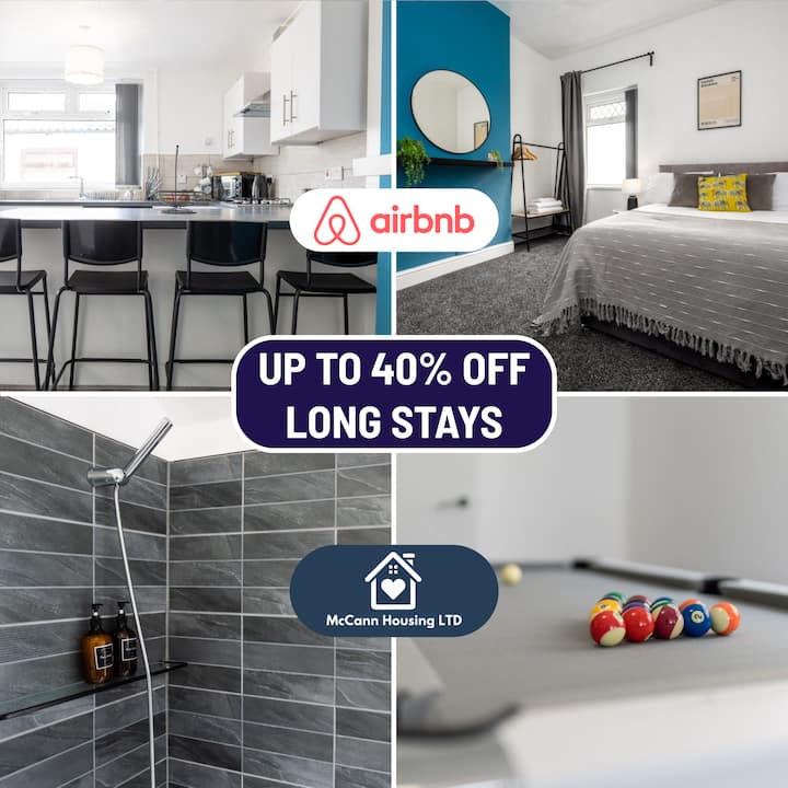 Contractors | Free Parking | Fast Wi-fi | Discount - Cardiff