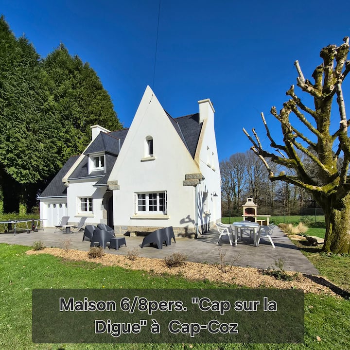 "Cap Sur La Digue" à Cap-coz - Fouesnant