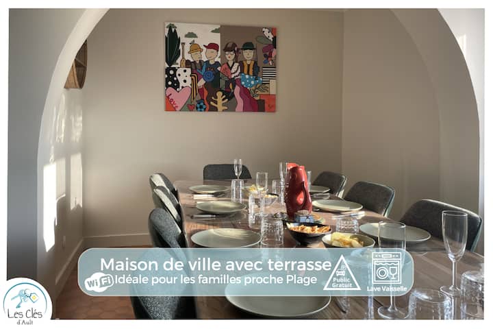 31- Villa Aulthentique - Proche Mer - Terrasse - Ault