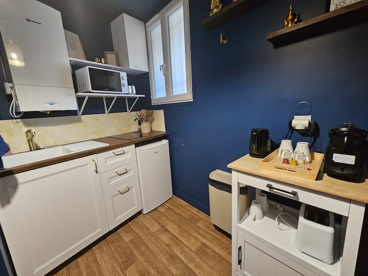 Blueroom – Suite Romantique Avec Balnéo Privée - Athis-Mons