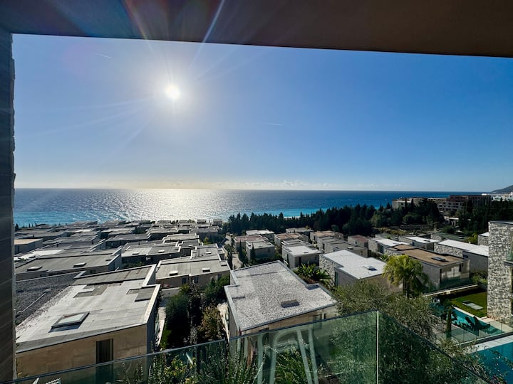 Sea View Apartment, Olea Residence - Dhërmi
