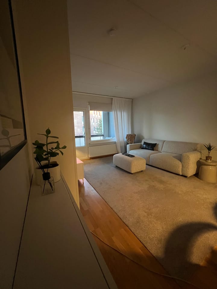 Tyylikäs Asunto Saunalla Ja Isolla Parvekkeella - Oulu