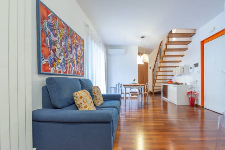 Casa Design A 2 Passi Dal Mare + Garage - Pescara